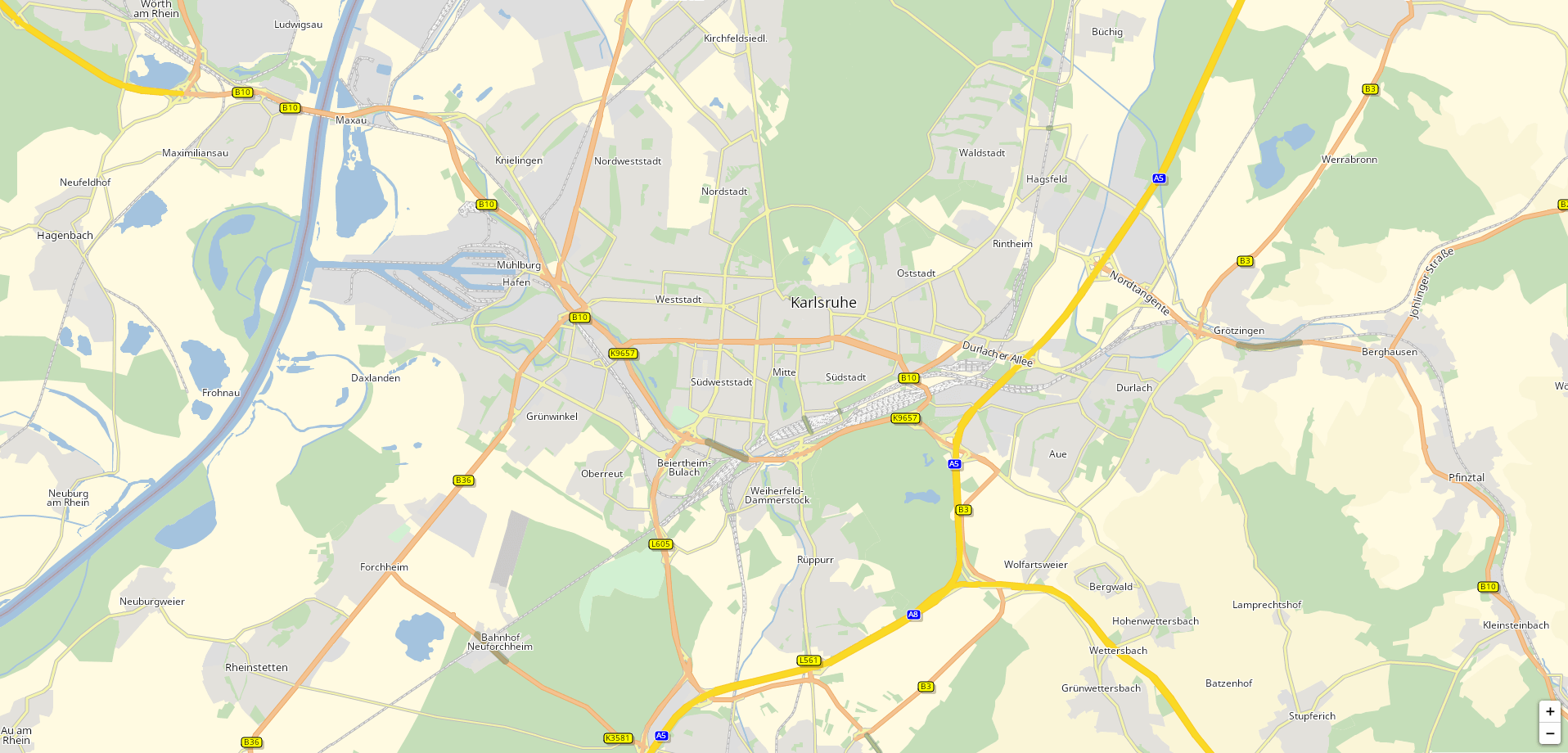 Raster Map With Leaflet PTV Logistics